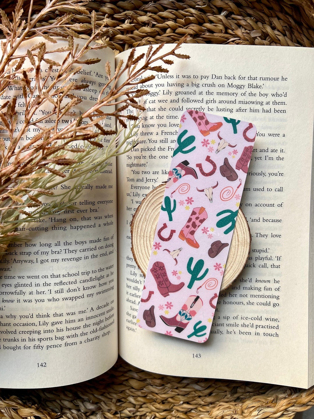 Cowboy Bookmark/cowboy Romance Bookmark/western Bookmark - Etsy Australia
