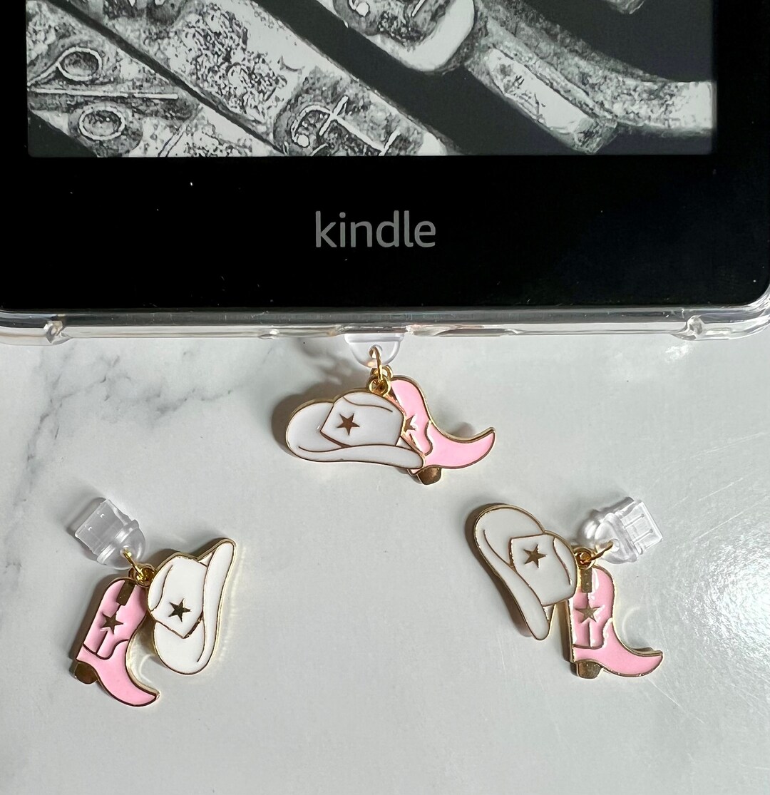 Kindle Charm Cowboy Romance / Kindle Accessories / E-reader Accessories ...