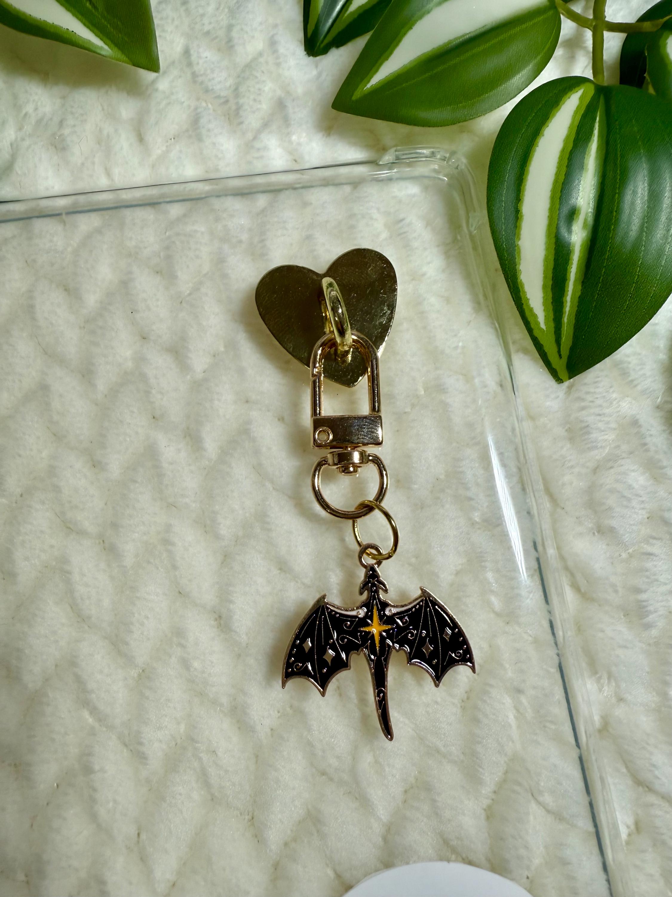 Night Dragon Kindle Charm Clip: E-reader Accessory - Etsy