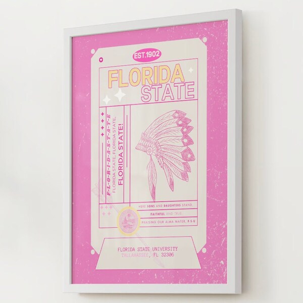 Fsu Printable - Etsy