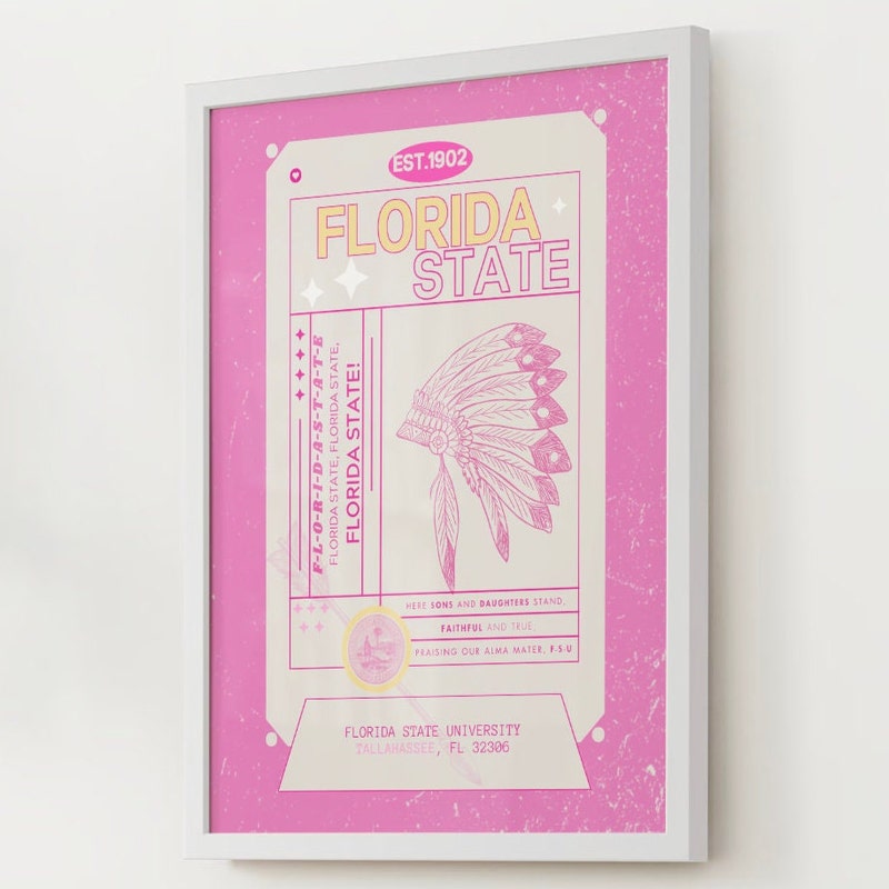 Fsu Printable - Etsy