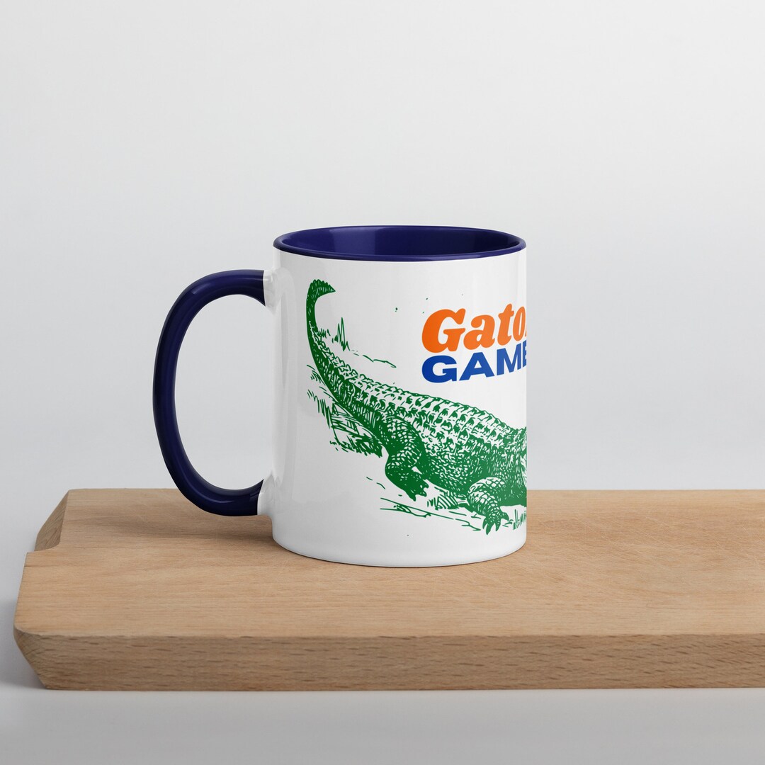 Vintage Gators Lucky Gameday Ceramic Mug, Housewarming Gift for Florida ...