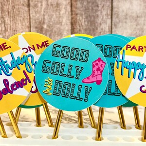 Dolly Themed Custom Cupcake Topper / Confetti - Etsy