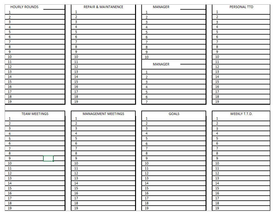Manager Supervisor Checklist - Etsy