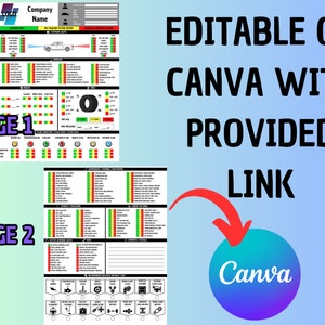 Diesel Truck / Heavy Duty Truck Professional Inspection Sheet, Diesel ...