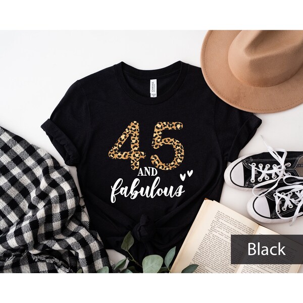45th Birthday Shirt - Etsy