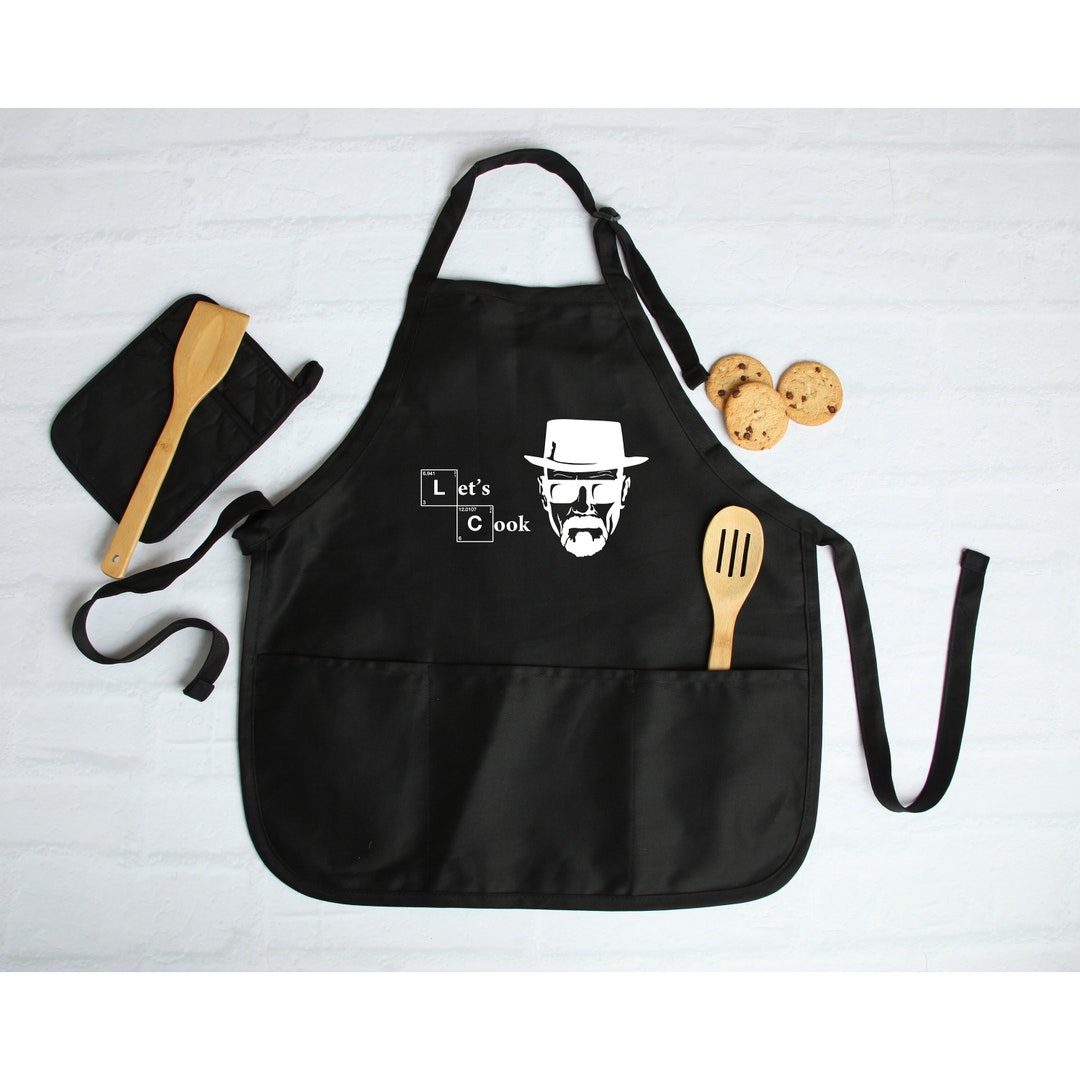 Apron for Men Let's Cook Aprons Mens Apron Kitchen - Etsy