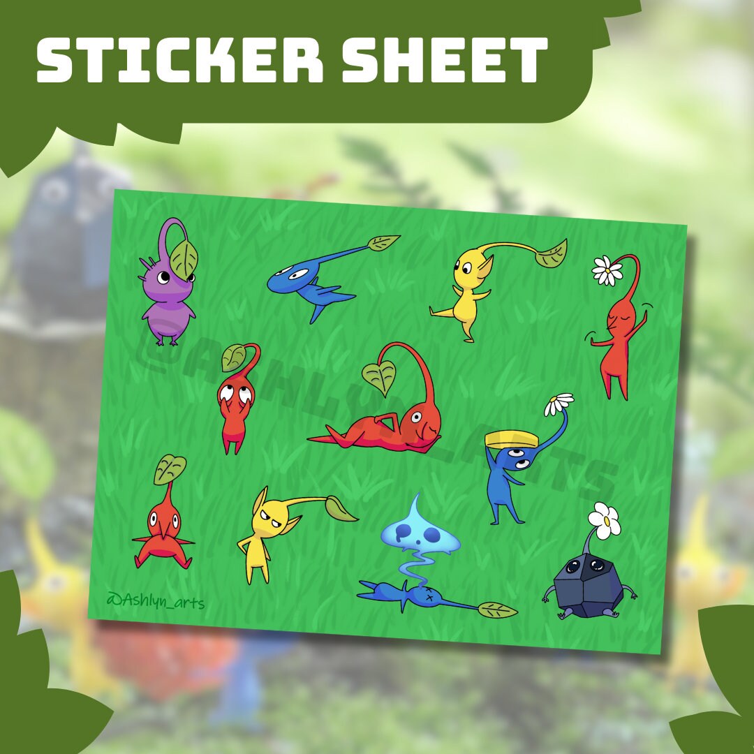 Pesky Pals Sticker Sheet - Etsy