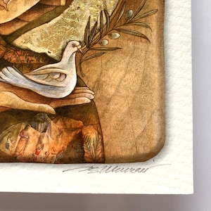 Peace Offering / Sacred Image / Christian Icon Print / Contemporary ...