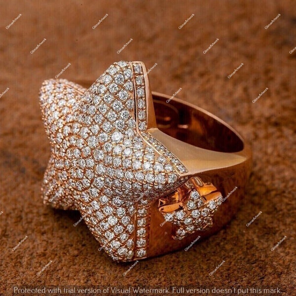 Rapper Star Ring - Etsy