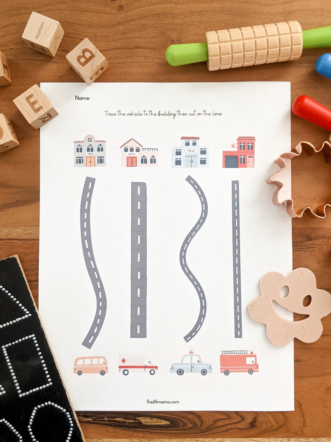 The Helpful Buildings Pack Kids Educational Activity Pack Homeschool ...