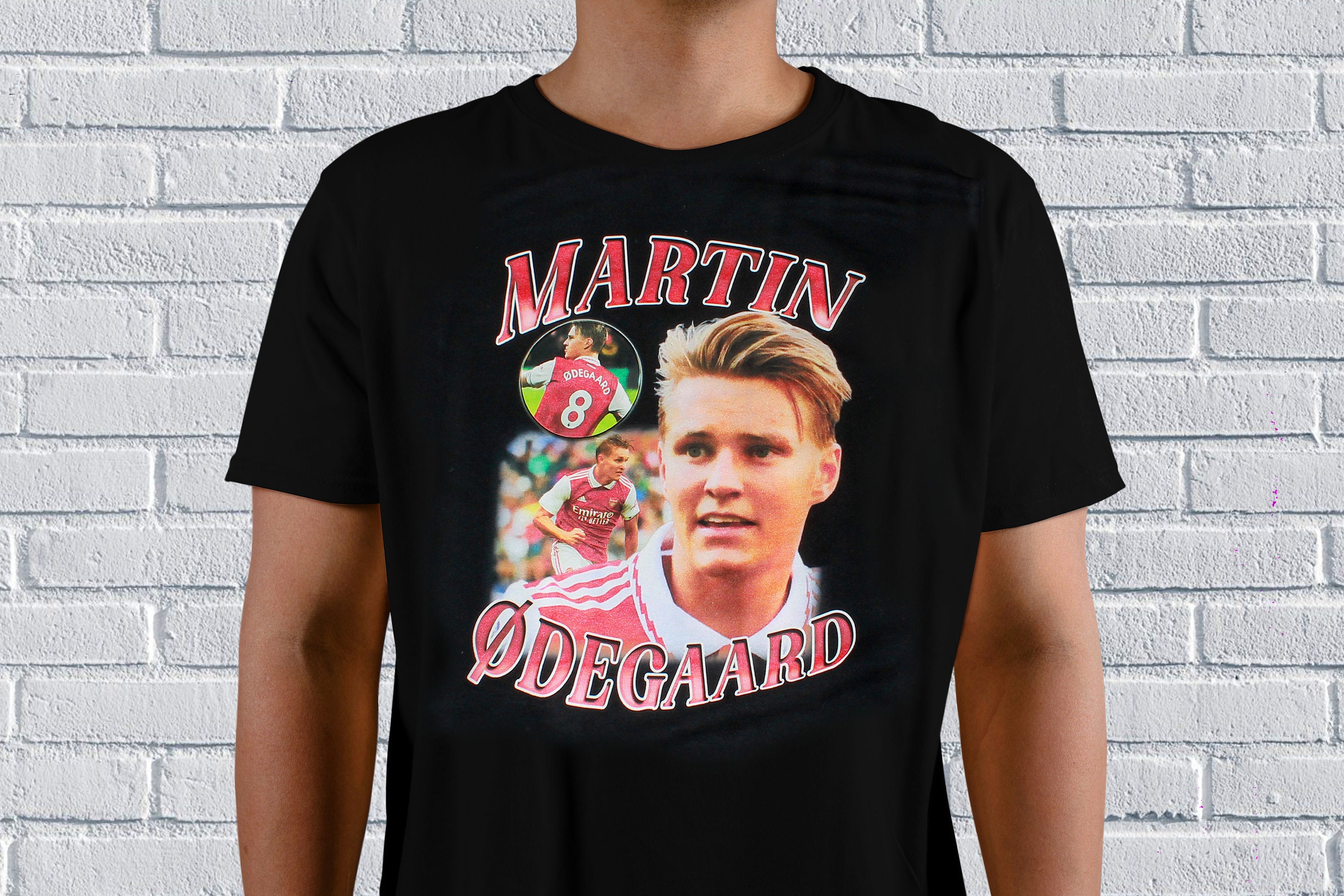 Martin Odegaard Graphic T-shirt Arsenal FC Unisex Clothing - Etsy