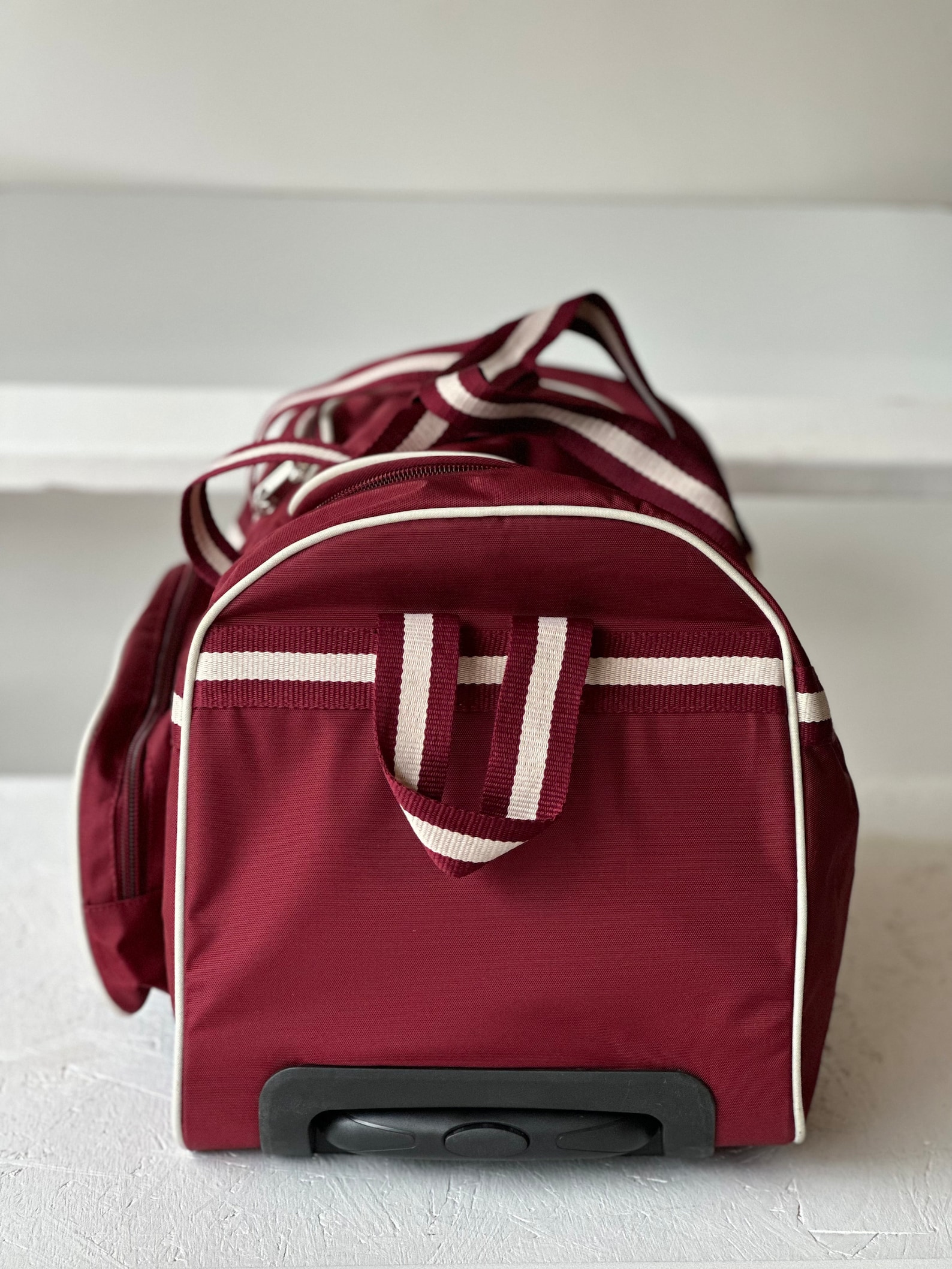 Kappa Alpha Psi Crimson Trolley Duffle Bag - Fraternity Luggage - Etsy