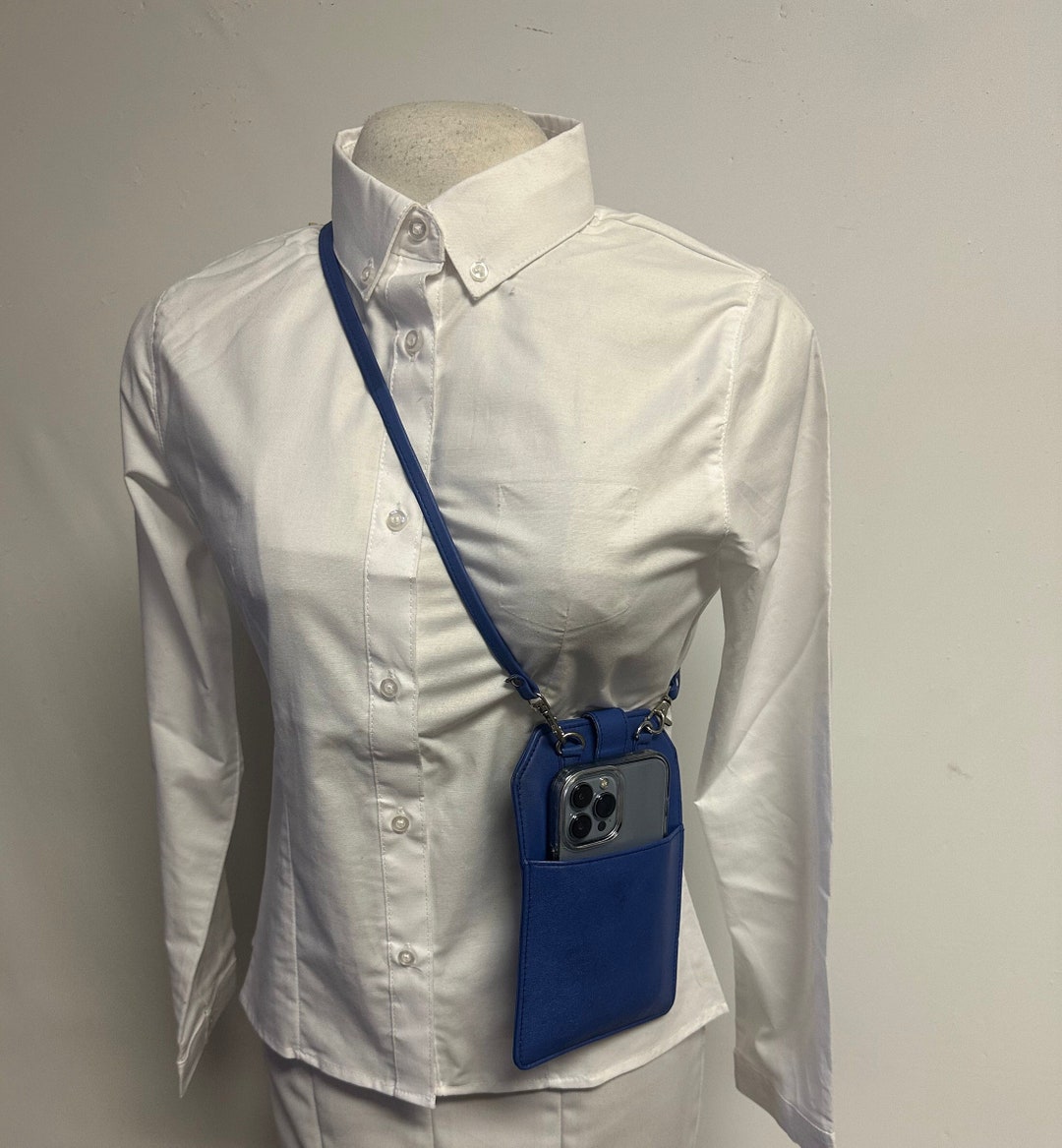 Zeta Phi Beta (ZOB) Blue Color Sling/shoulder Bag With Phone Holder for ...