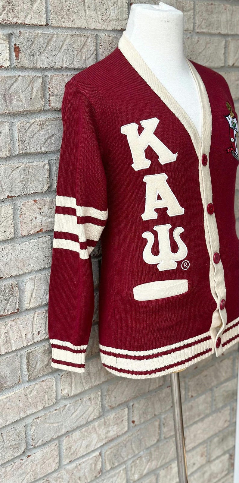 Kappa Alpha Psi Fraternity, CRIMSON Sweater/cardigan- Stay Warm in ...