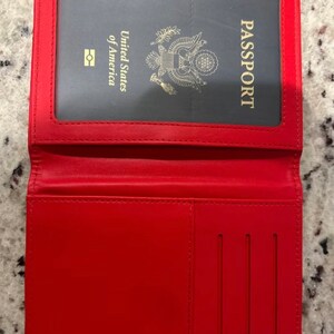 Delta Sigma Theta Sorority Passport Cover: Red Faux Leather - Etsy
