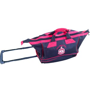 Delta Sigma Theta Pilot Bag: Wheeled Travel Luggage - Etsy