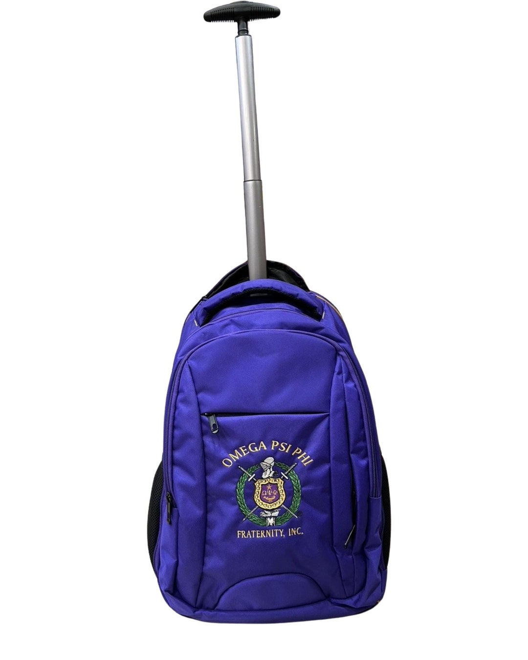 Omega Psi Phi (ΩΨΦ) Backpack on the Wheels, With Laptop Sleeves and ...