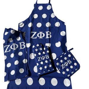 Zeta Phi Beta (ZOB) BAKER SET- Blue & White - Etsy