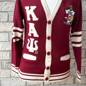 Kappa Alpha Psi Fraternity, CRIMSON Sweater/cardigan- Stay Warm in ...