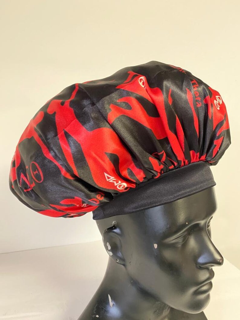 Delta Sigma Theta Sleeping Cap/bonnet With Greek Letters and - Etsy