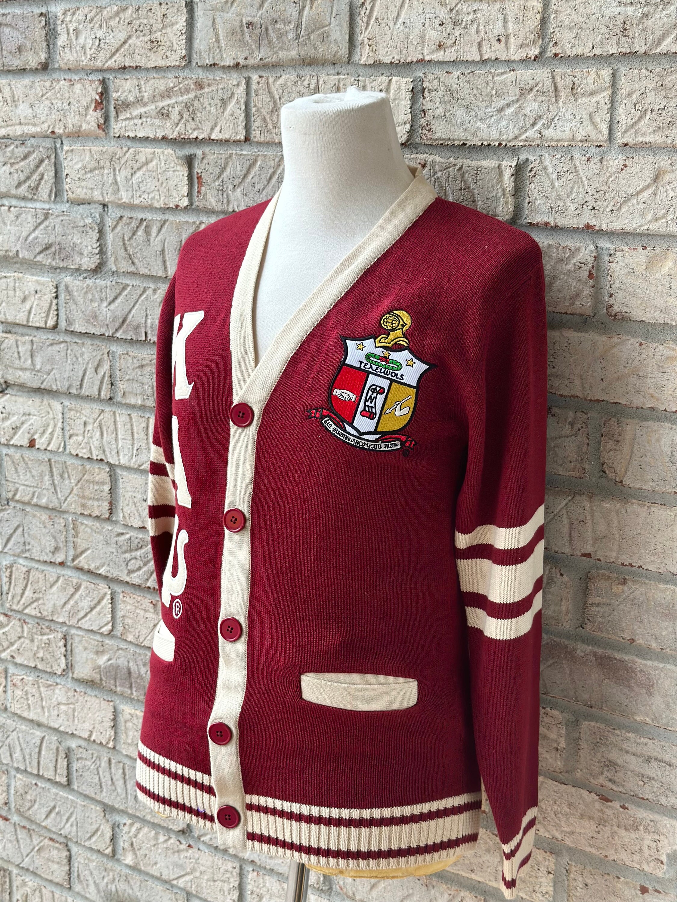 Kappa Alpha Psi Fraternity, CRIMSON Sweater/cardigan- Stay Warm in ...