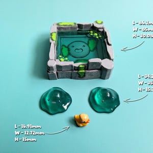Puddle Slime Set - 3D Print - Etsy