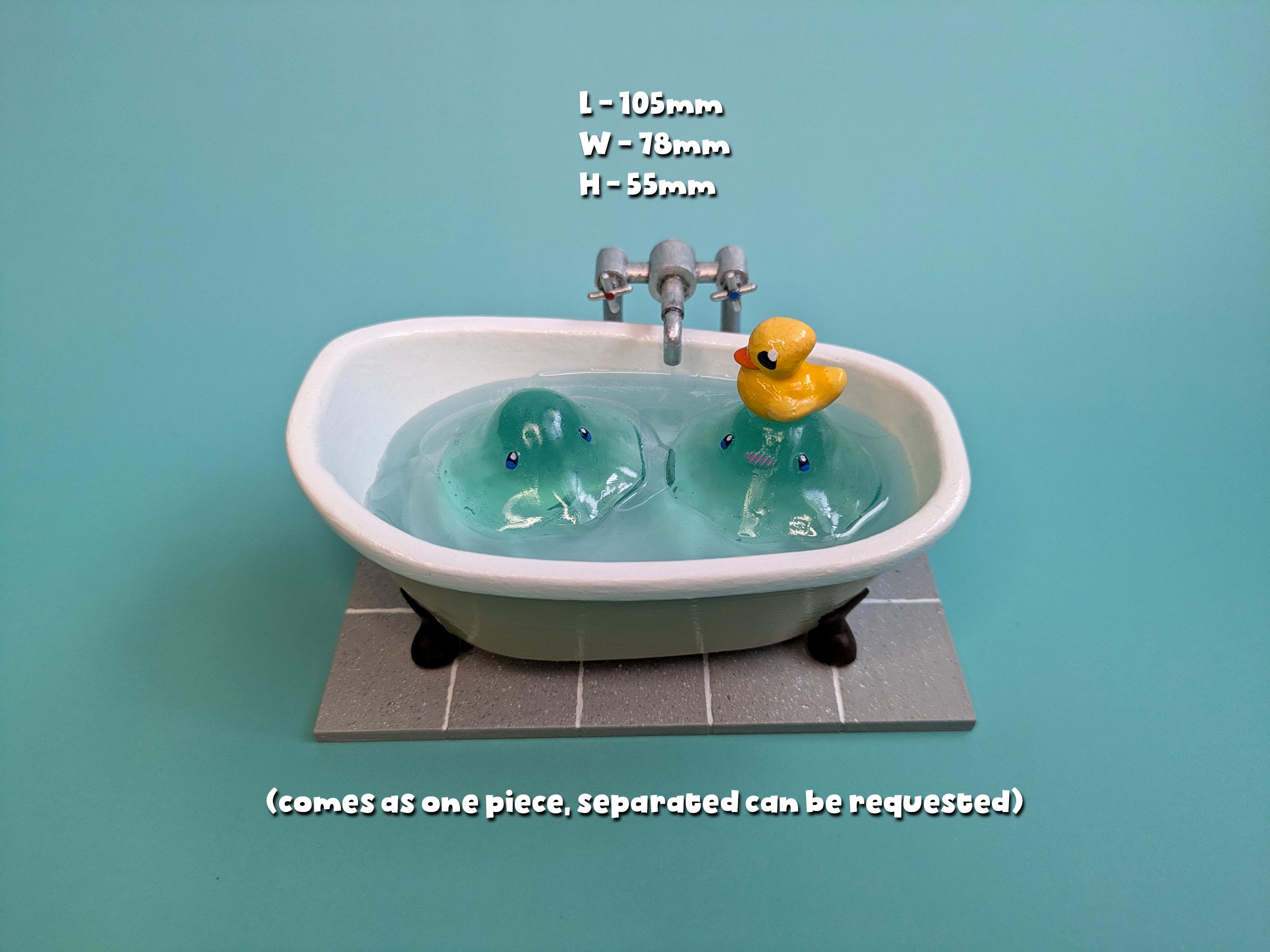 Puddle Bathtub - 3D Print - Etsy