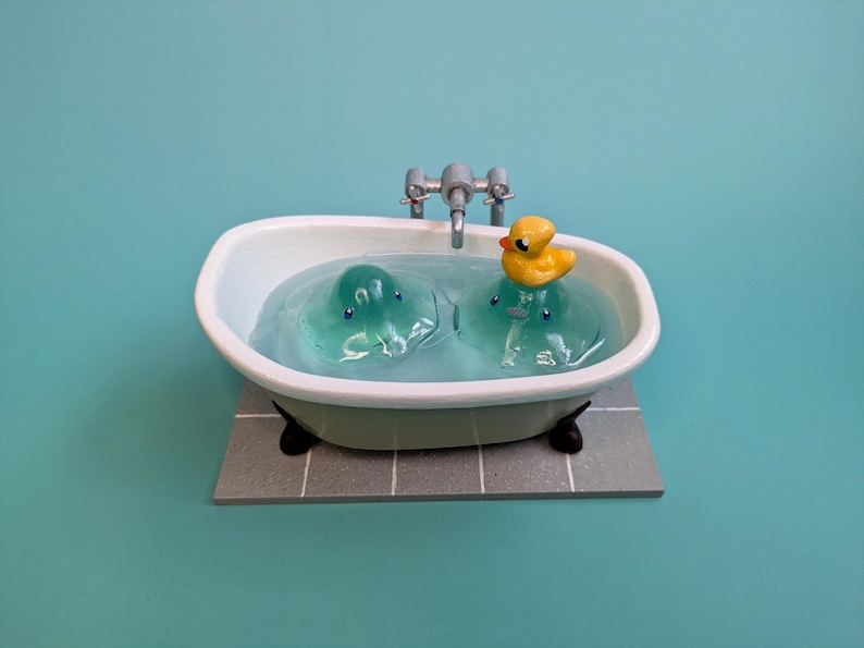 Puddle Bathtub - 3D Print - Etsy