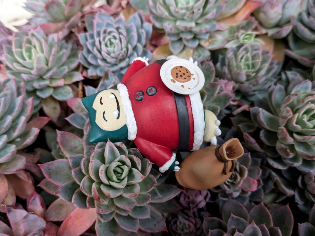 Santa Snorlax 3D Print - Etsy