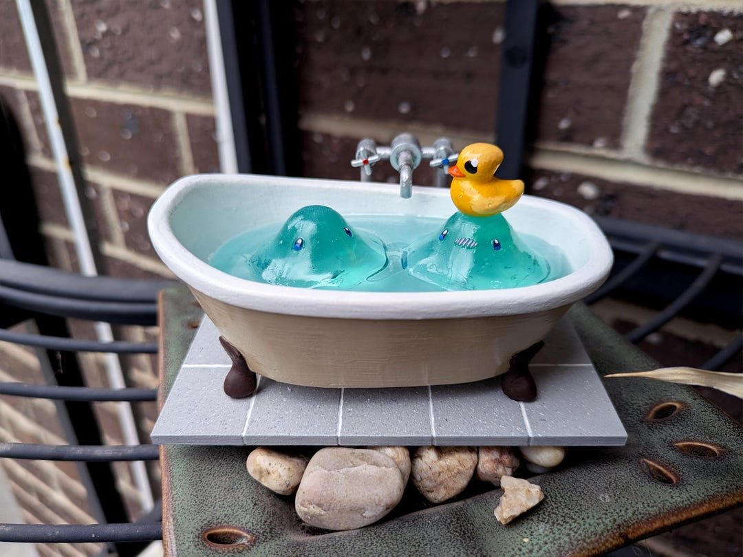 Puddle Bathtub - 3D Print - Etsy
