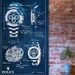 Rolex Daytona Artwork Blueprint Style digital - Etsy