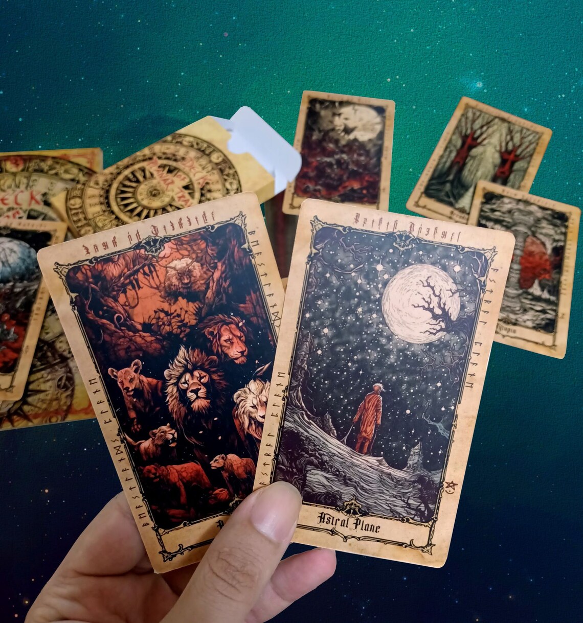 Deck of Planar Travel Dungeons and Dragons Oracle Deck 5E - Etsy