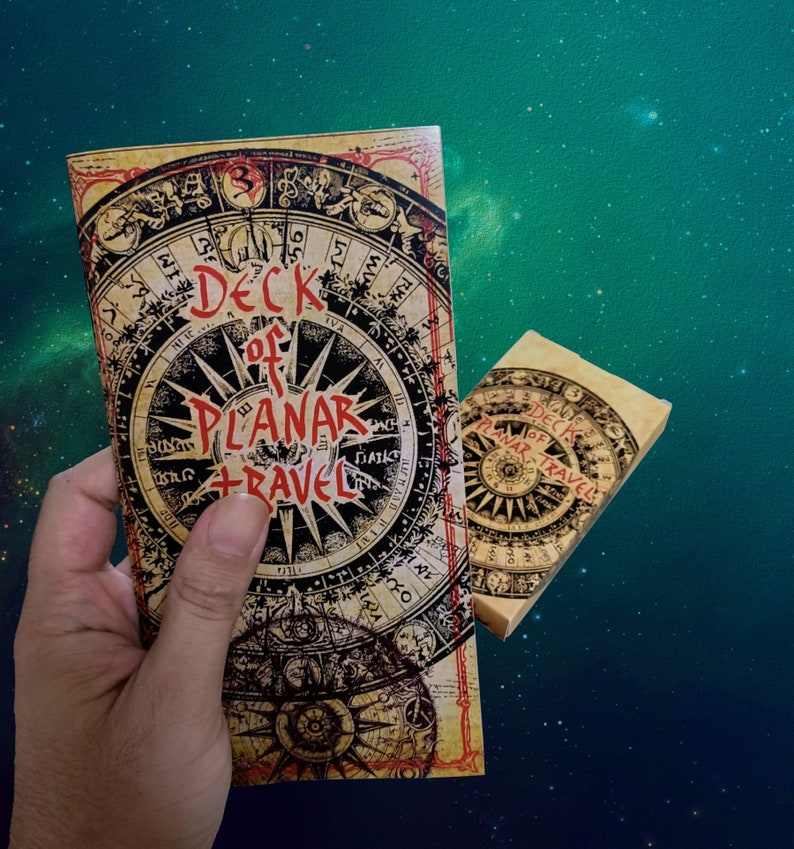 Deck of Planar Travel Dungeons and Dragons Oracle Deck 5E - Etsy