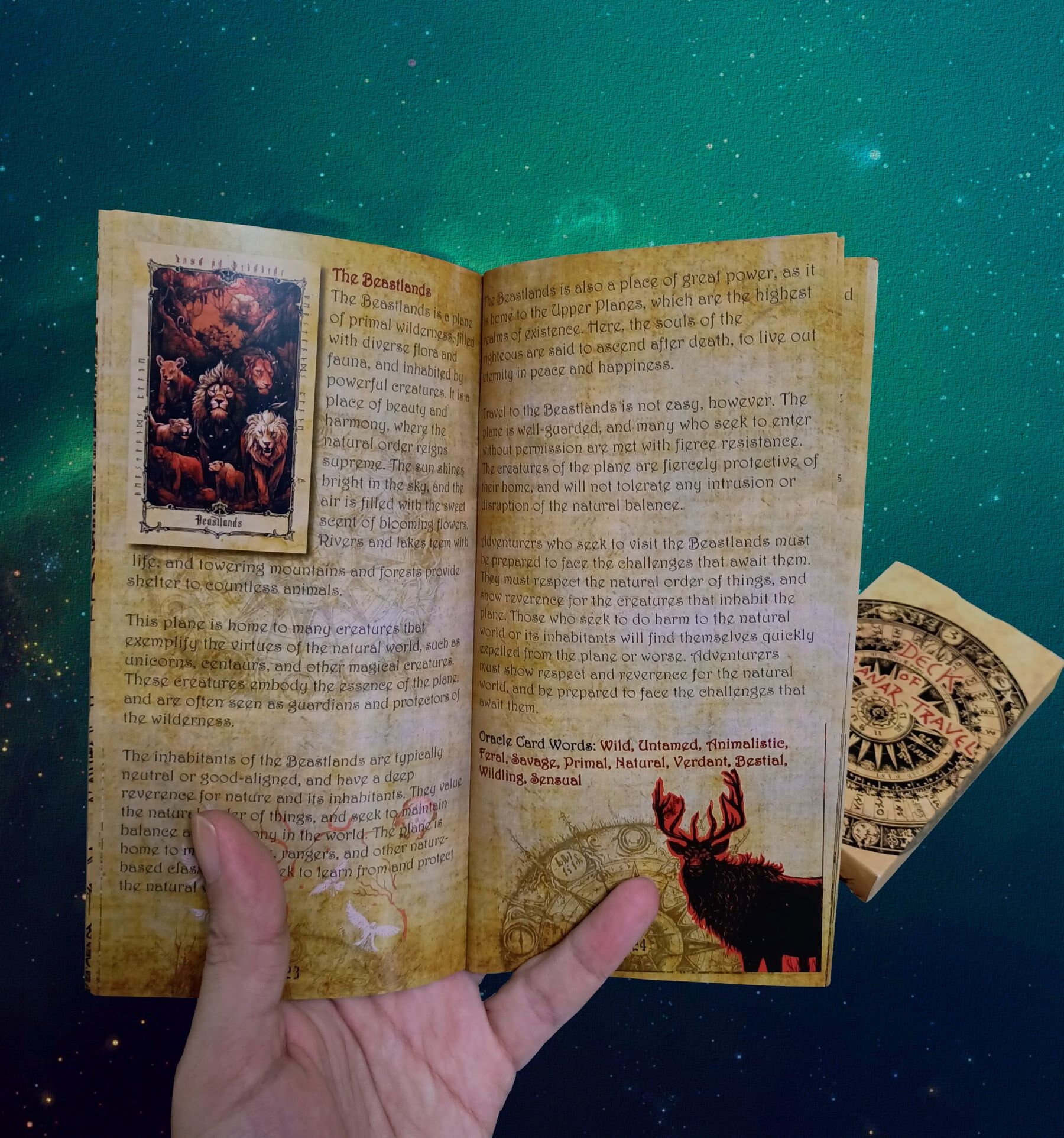 Deck of Planar Travel Dungeons and Dragons Oracle Deck 5E - Etsy