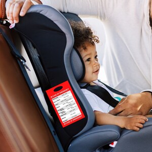 Emergency Sticker for Car Seat - Etsy