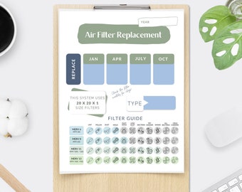 Hvac Air Filter - Etsy