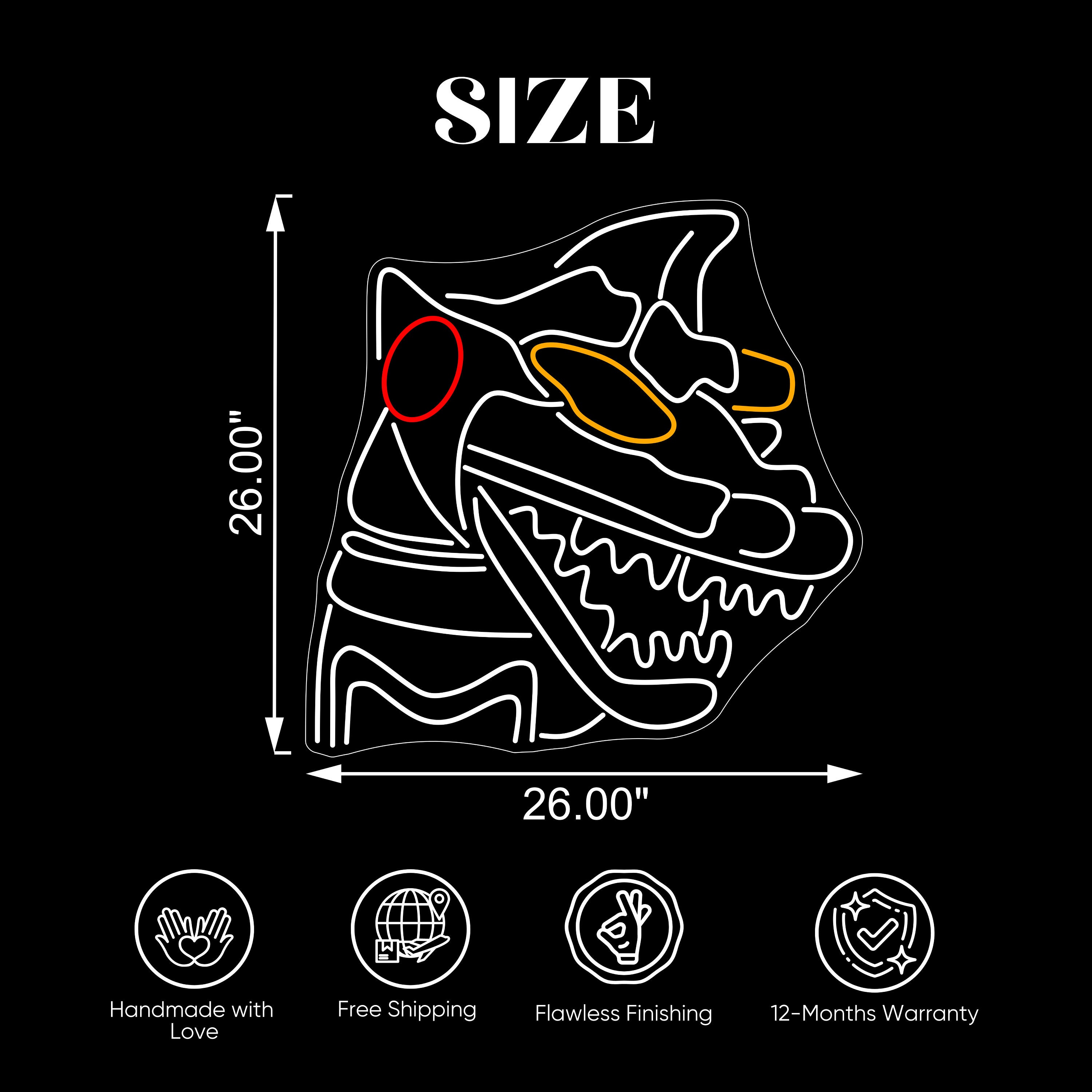 Mecha Godzilla Neon Sign Godzilla Wall Art Godzilla Light Sign Dinosaur ...