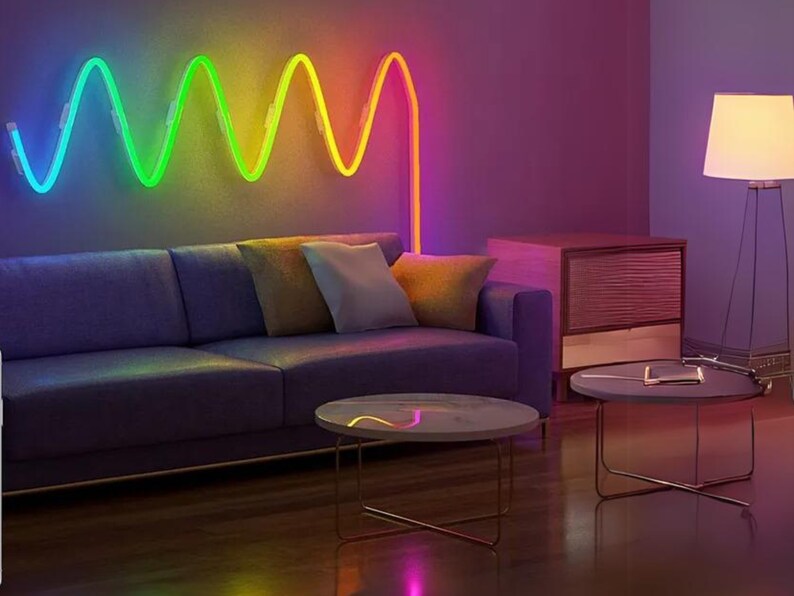 5 Meter DIY Pixel RGB Neon Strip Light Led RGB Strip Lights Rgb Led ...