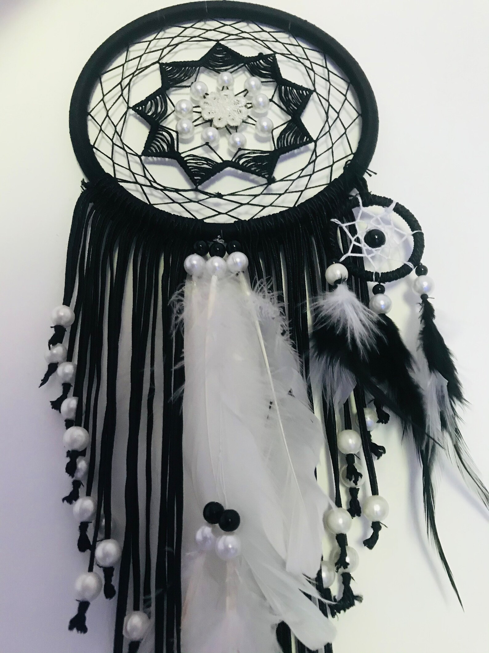 Large " Peace Attractive " Dream Catcher ,gift for Lover , Unique Dream ...