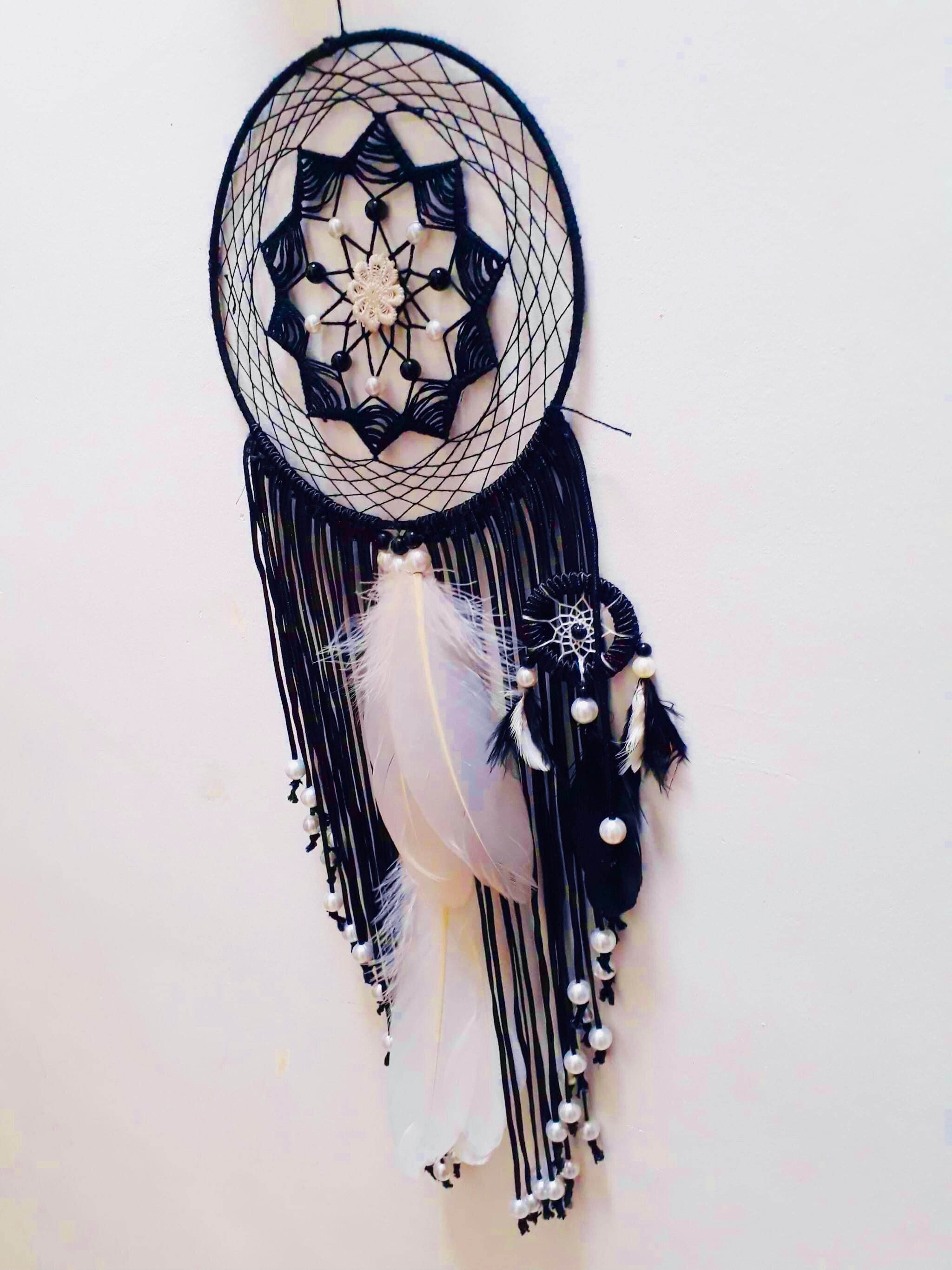 Large " Peace Attractive " Dream Catcher ,gift for Lover , Unique Dream ...