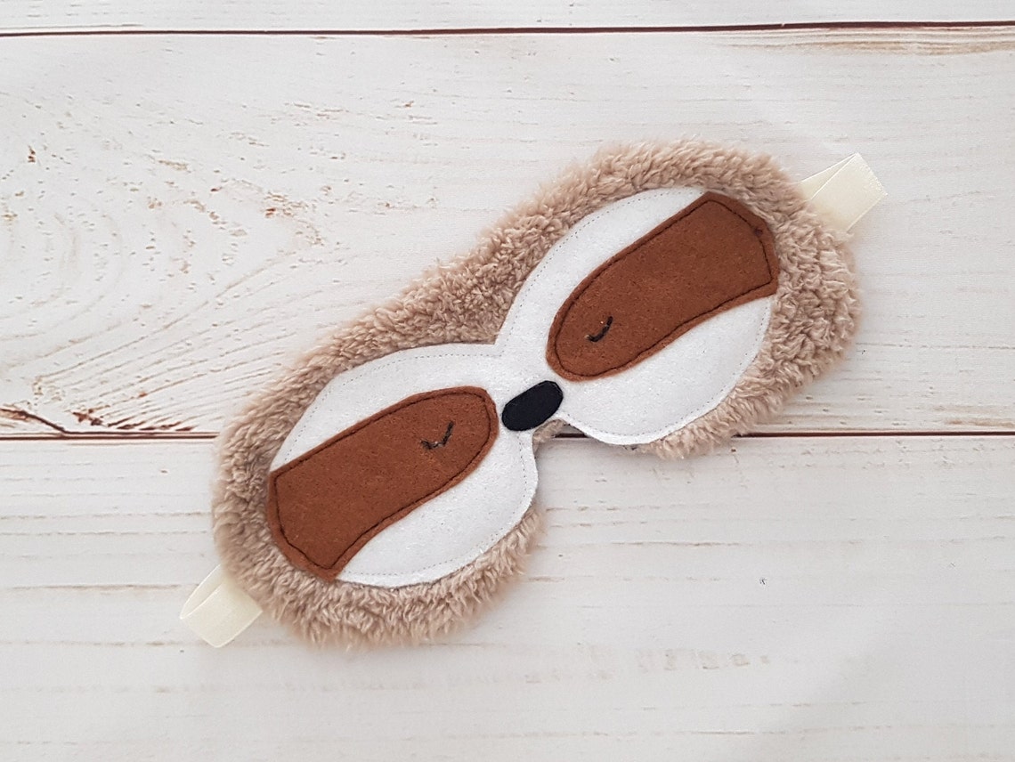 Sloth Sleep Mask Sewing Pattern - Etsy