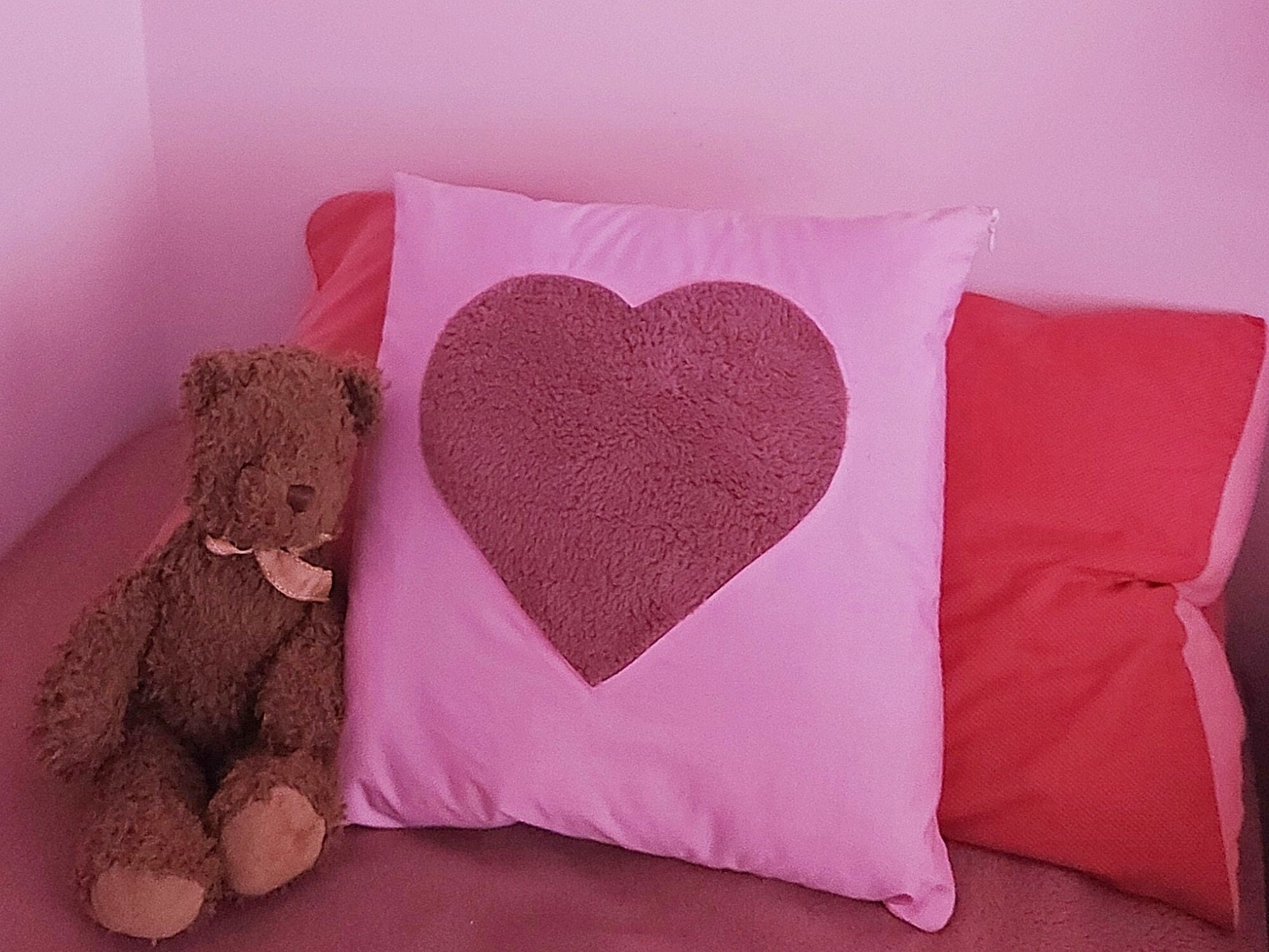 Heart Pillow PDF Sewing Pattern Reverse Applique Quick and Easy ...