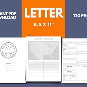 Paranormal Journal - Handy for Ghost Hunting, Paranormal Investigations ...