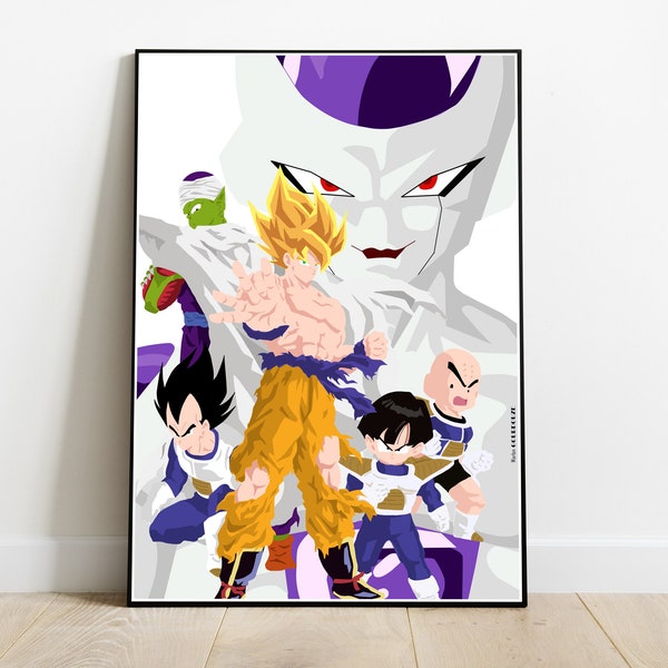 Dbz Poster - Etsy