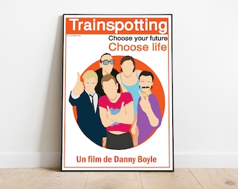 Choose Life Trainspotting Quote Metal Poster - Etsy
