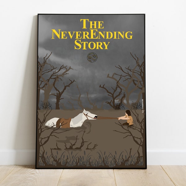 Never Ending Story Movie Poster - Etsy