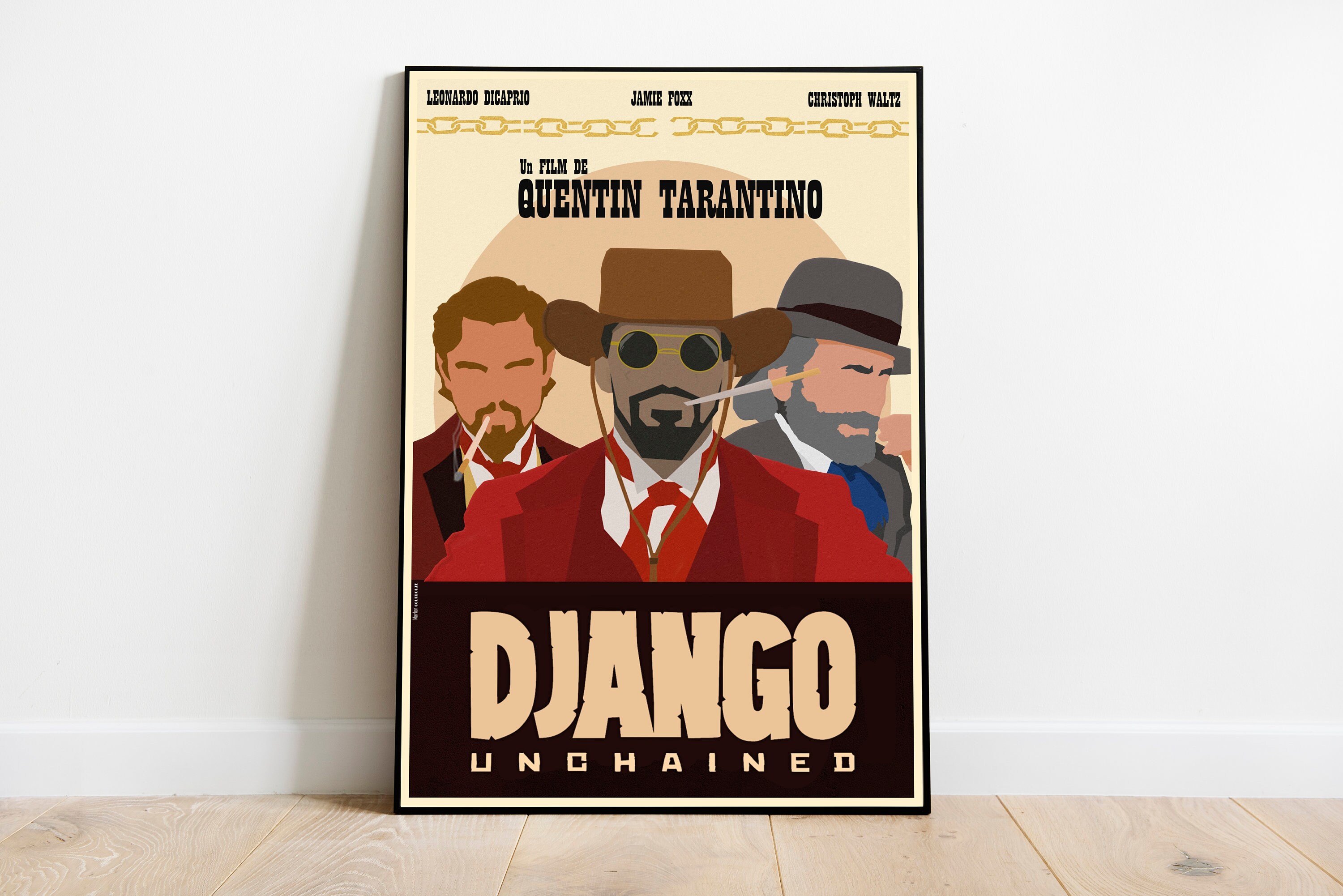Christoph Waltz Django Poster