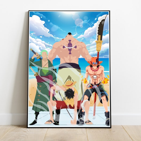 One Piece Poster - Etsy