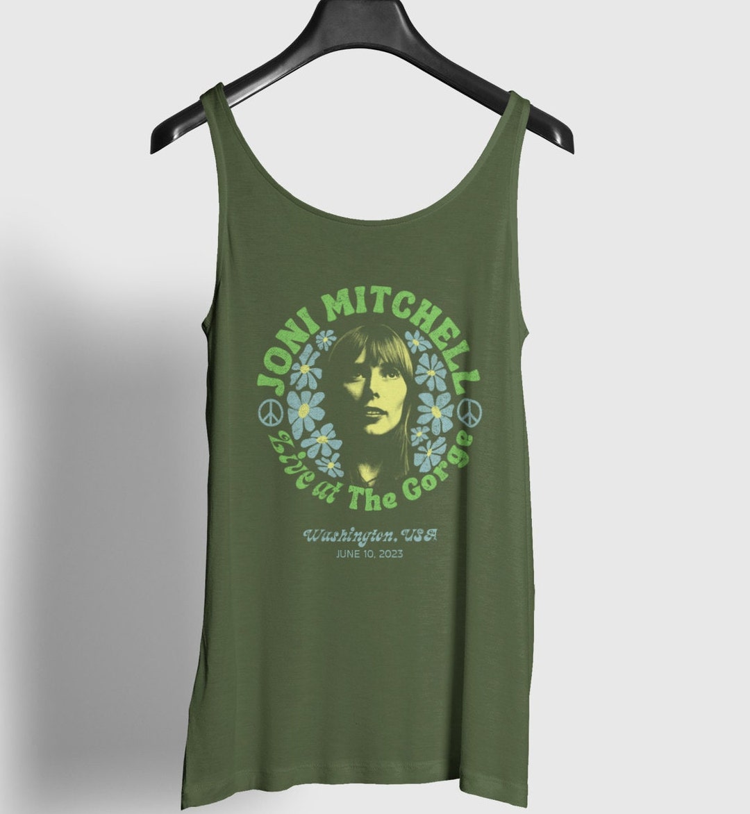 Joni Mitchell Echoes Through the Canyon Tank Top, Vintage Style Joni ...
